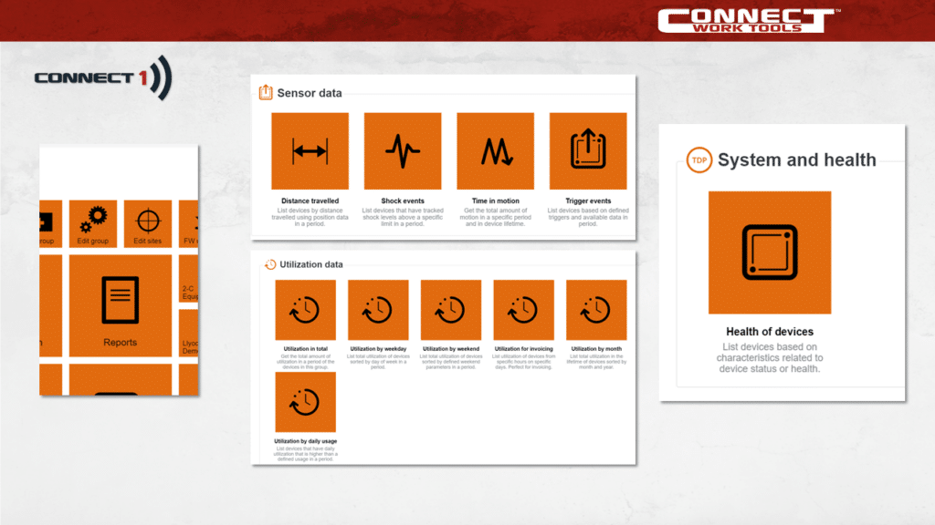 Connect 1 Telematics System | Connect Work Tools